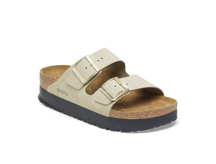 Birkenstock Papillio Women's Arizona Flex Platform - Nubuck Leather