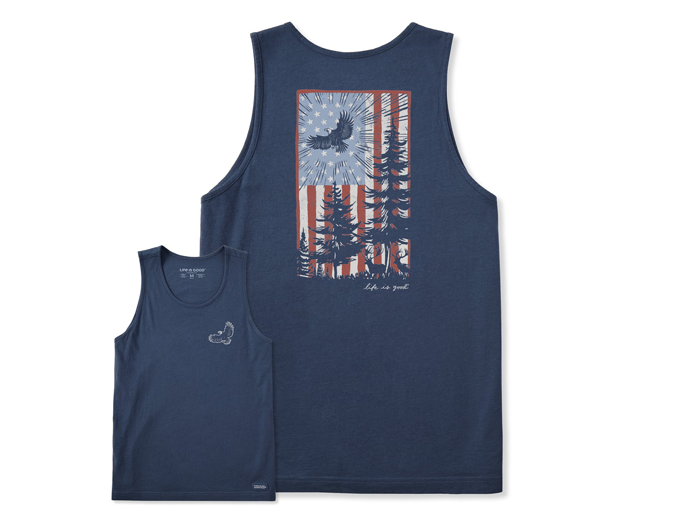 Men's Life is Good Tank Tops