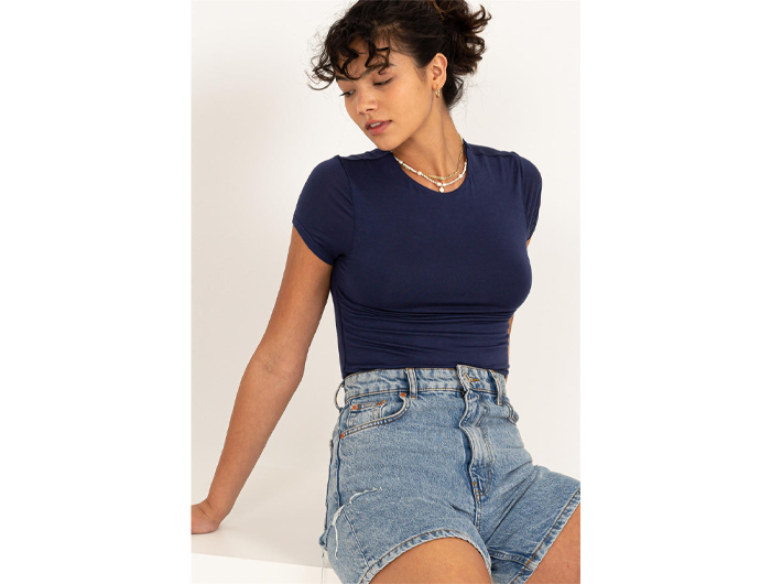 Double Zero Short Sleeve Bodysuit